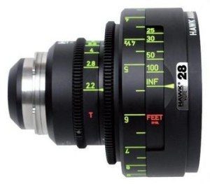 Hawk V-Lite 28mm Anamorphic T2.2 (2x) Rental - PRG Gear