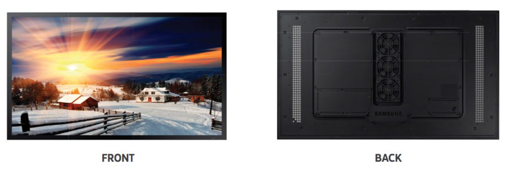 Samsung OH55F 55" Outdoor LED Display Rental - PRG Gear