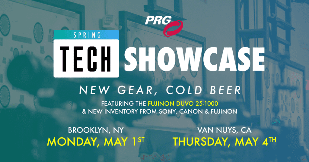 Spring Tech Showcase: New Gear, Cold Beer - News - PRG Gear