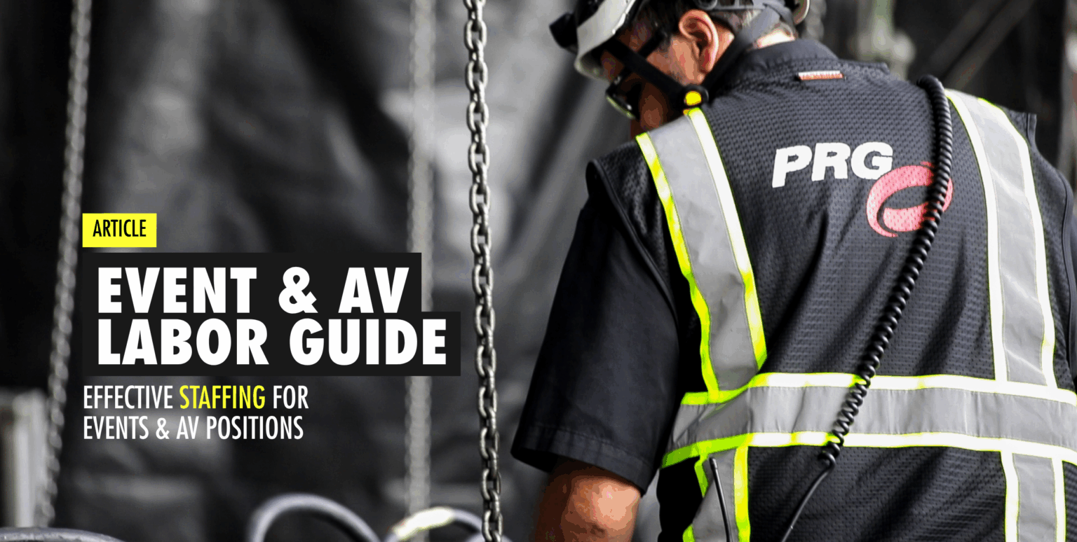 AV Rental & Production Equipment - PRG Gear